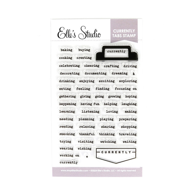Currently Tabs Stamp | Elle's Studio