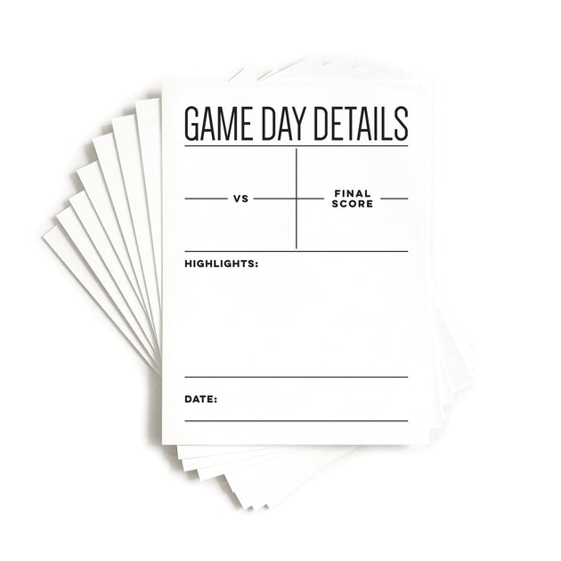 Game Day Details Journaling Tags | Elle's Studio
