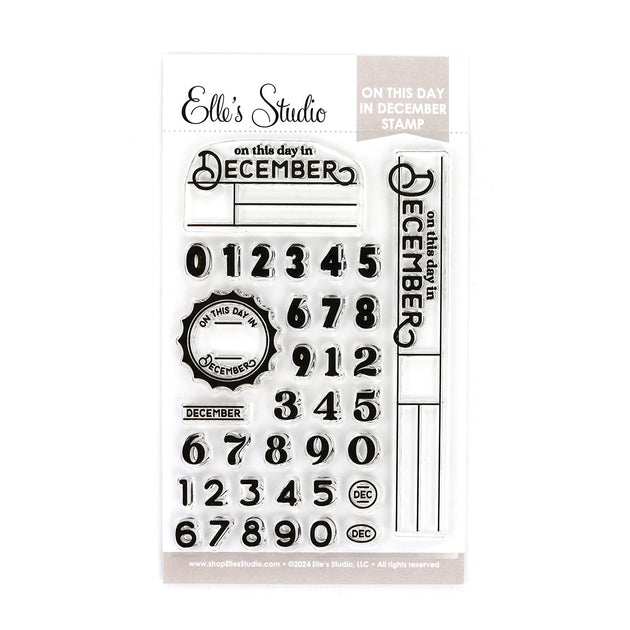 On This Day In December Stamp | Elle's Studio