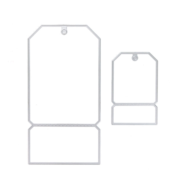 Perforated Tags Metal Die | Elle's Studio