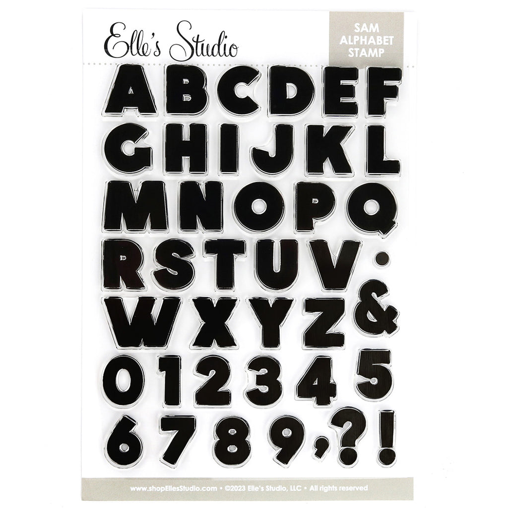 Sam Alphabet Stamp | Elle's Studio