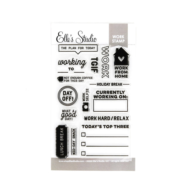 Work Stamp | Elle's Studio